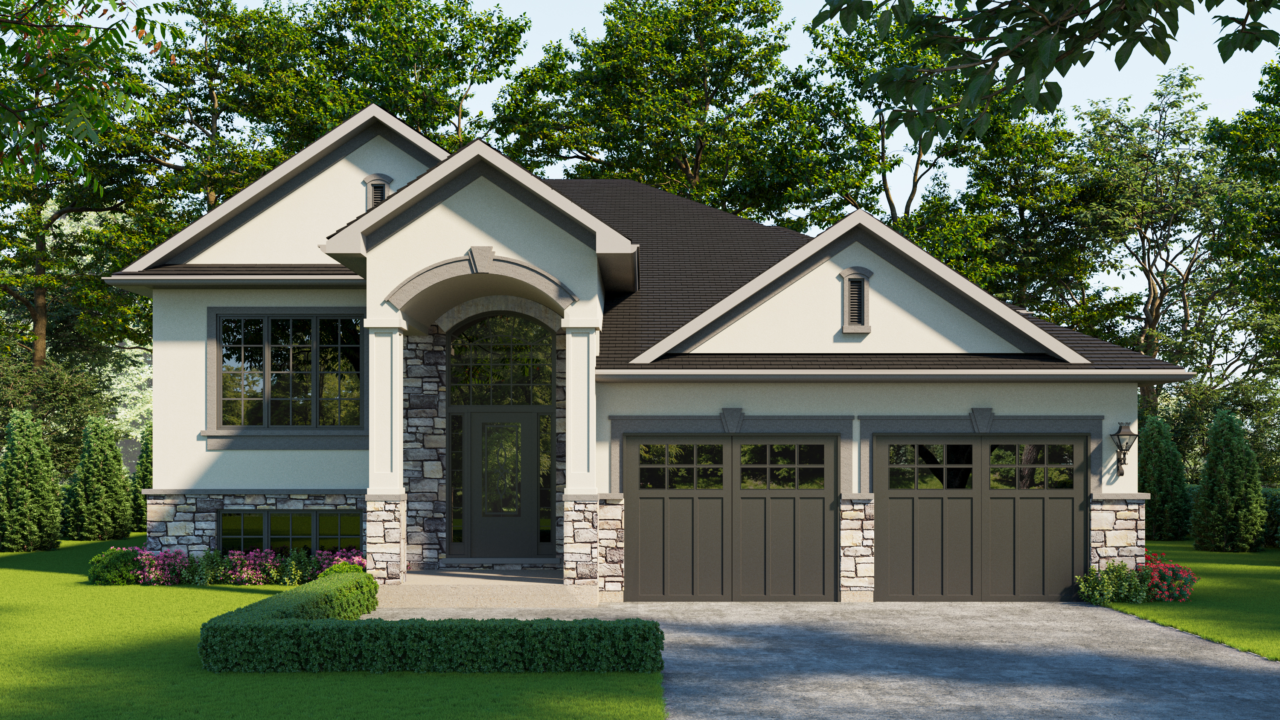 RAISED BUNGALOW HOUSE PLANS – Canadian Home Designs
